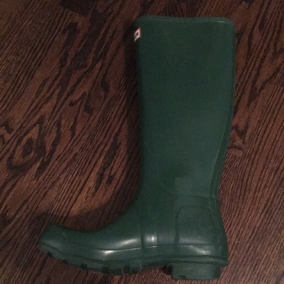 Hunter | Shoes | Hunter Matte Army Green Boots | Poshmark
